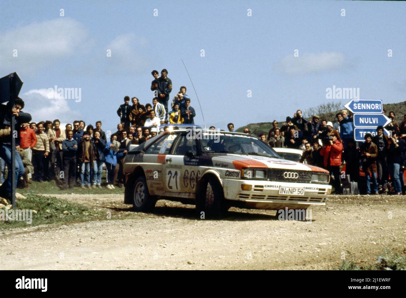 Michele Cinotto (ITA) Emilio Radaelli (ITA) Audi Quattro gr.4 Audi ...