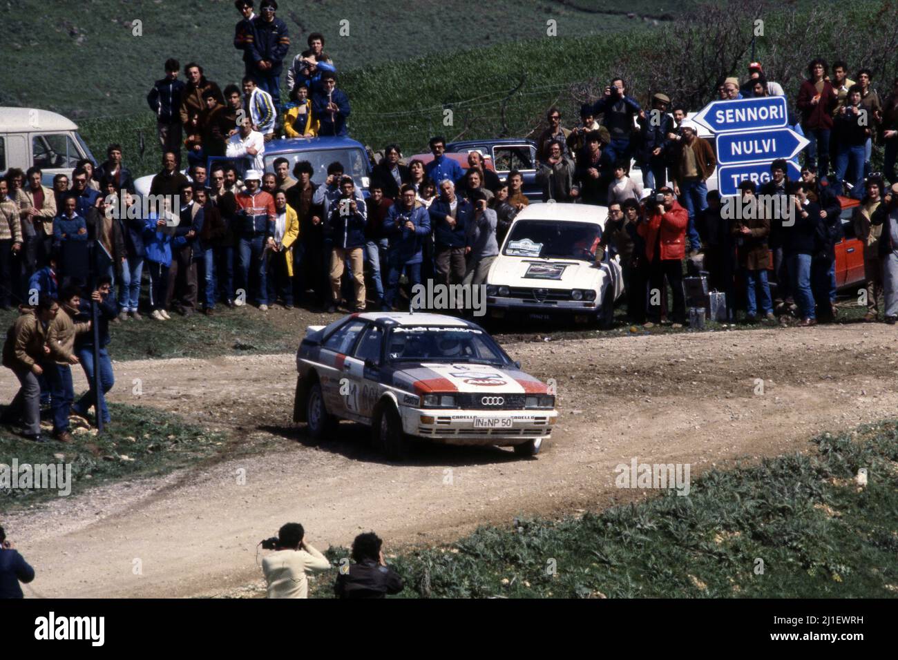 Michele Cinotto (ITA) Emilio Radaelli (ITA) Audi Quattro gr.4 Audi ...
