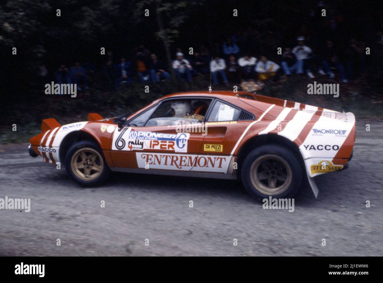 Jean Claude Andruet (FRA) Denise Emmanuelli (FRA) Ferrari 308 GTB Gr4 ...