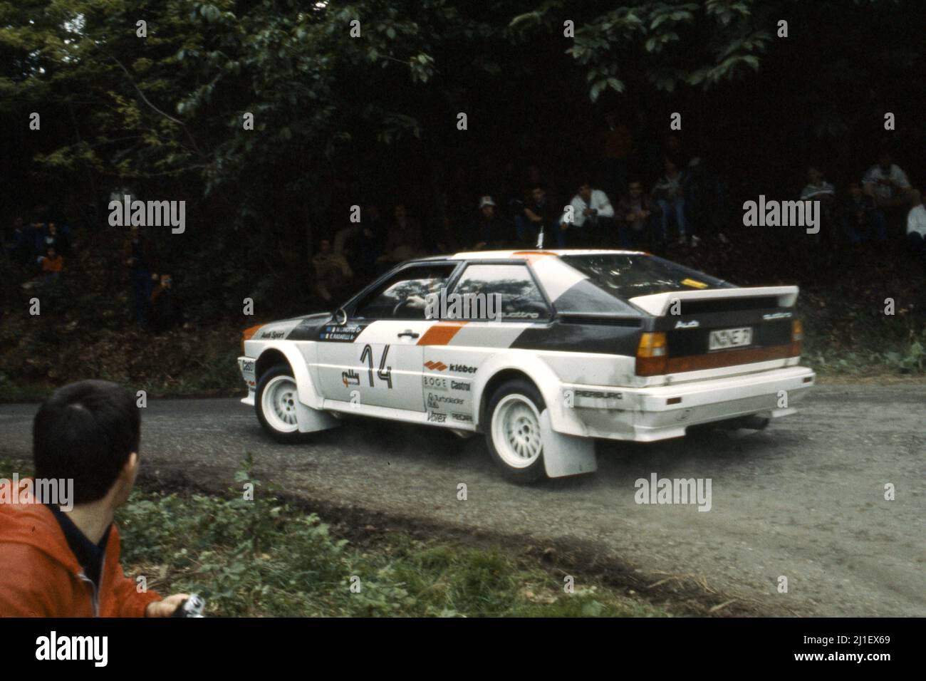 Michele Cinotto (ITA) Emilio Radaelli (ITA) Audi Quattro Gr4 Audi Sport ...