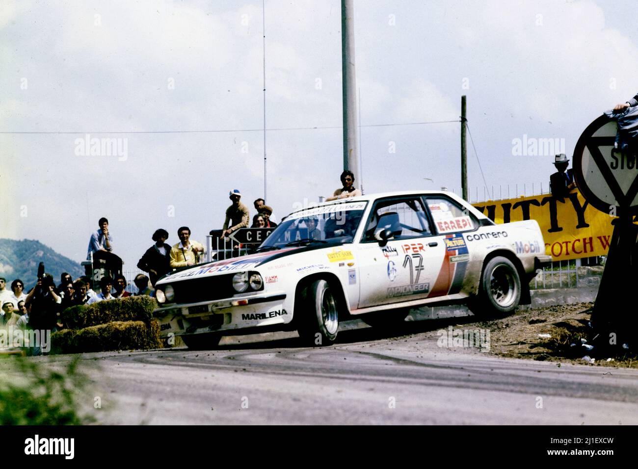 Massimo Miki Biasion (ITA) Tiziano Siviero (ITA) Opel Ascona 400 Gr4 ...