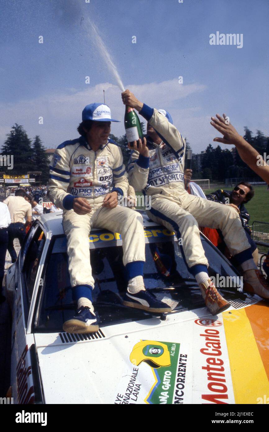 Antonio Tony Fassina (ITA) Roberto Rudy Dal Pozzo (ITA) Opel Ascona 400 ...