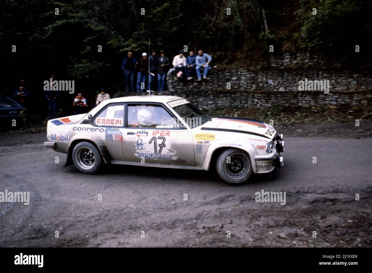 Massimo Miki Biasion (ITA) Tiziano Siviero (ITA) Opel Ascona 400 Gr4 ...