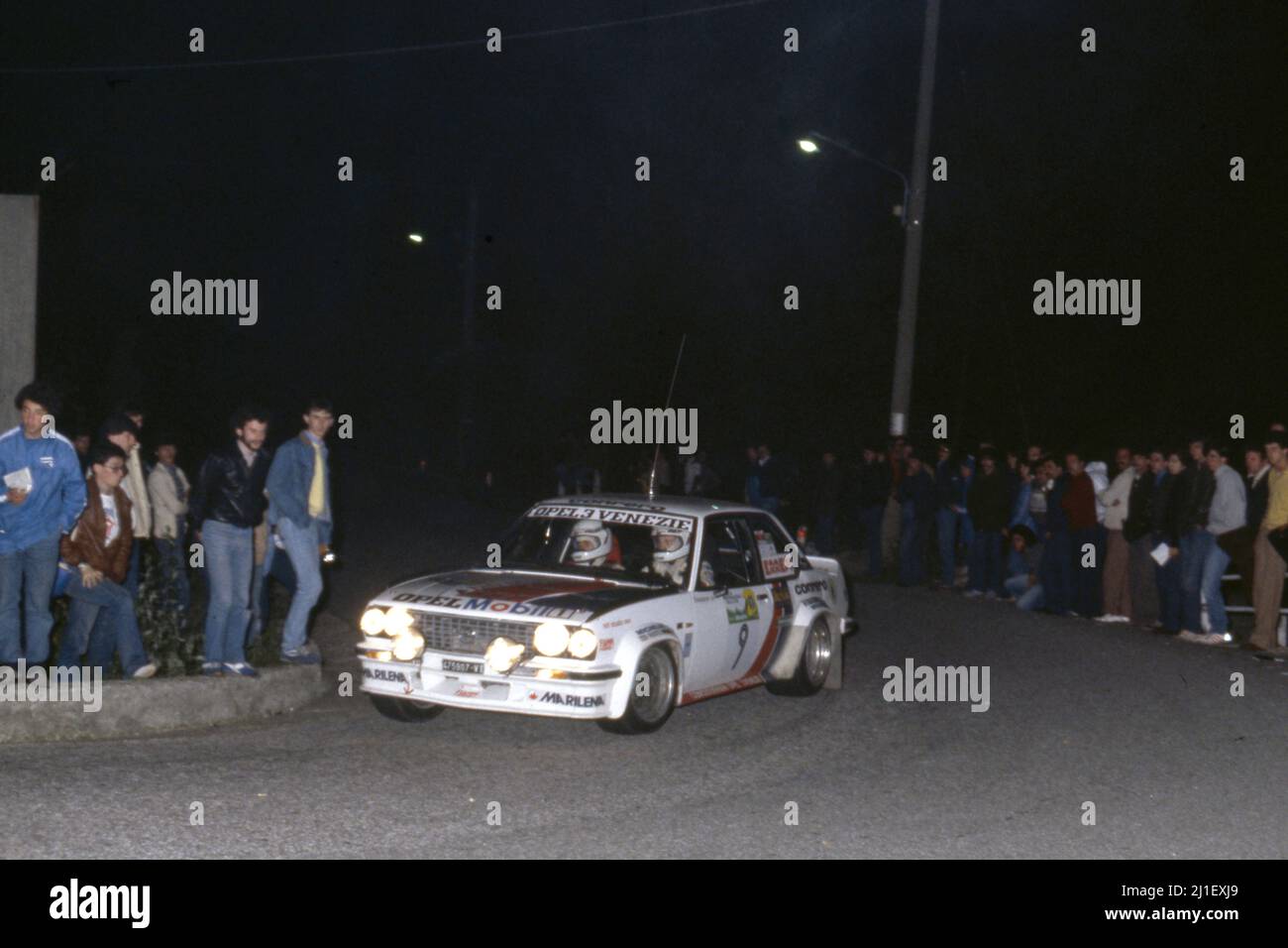 Massimo Miki Biasion (ITA) Tiziano Siviero (ITA) Opel Ascona 400 Gr4 ...