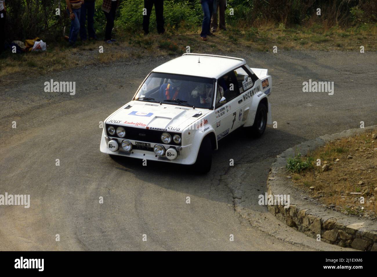 Maurizio Verini (ITA) Andrea Ulivi (ITA) Fiat 131 Abarth Gr4 Jolly Club ...