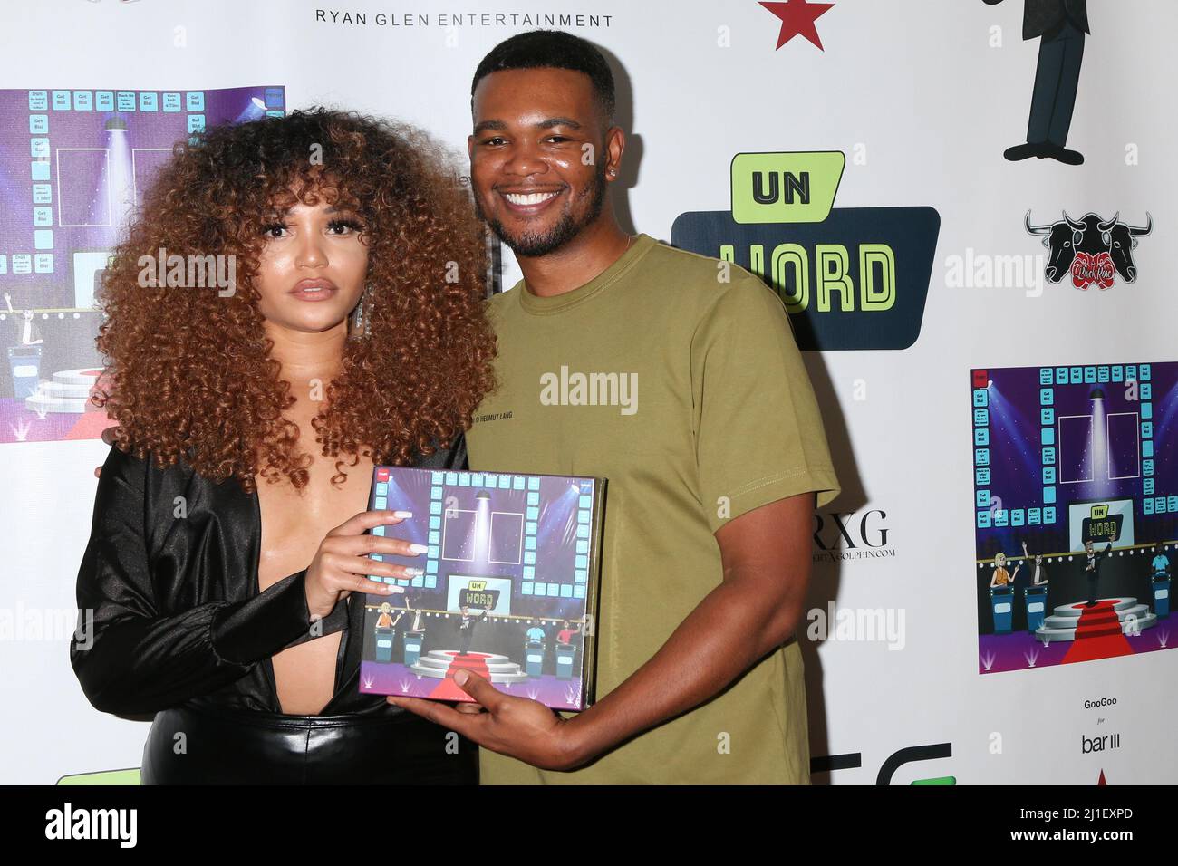 LOS ANGELES - MAR 24: Cheyenne Depree, Ryan Glen at the ?UnWord Game ...
