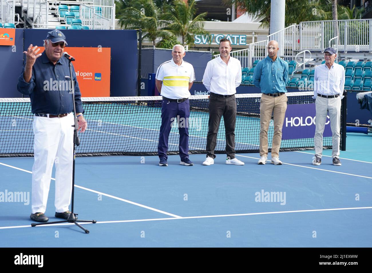 MIAMI GARDENS, FLORIDA - MARCH 23: Butch Buchholz, Josh Ripple, Jerymy ...