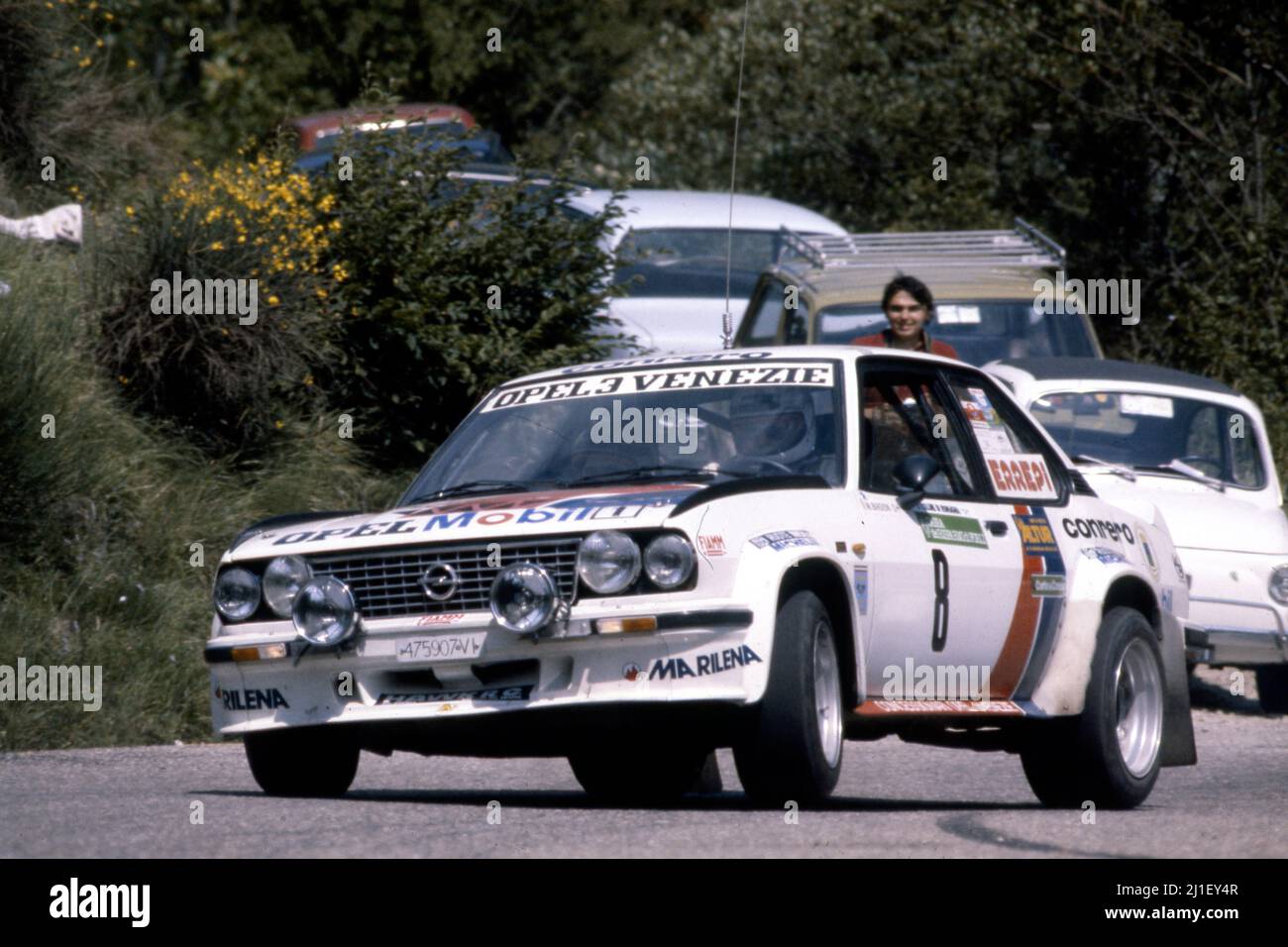 Massimo Miki Biasion (ITA) Tiziano Siviero (ITA) Opel Ascona 400 Gr4 ...