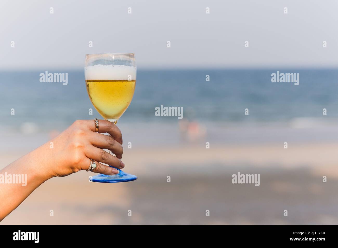 Hand showing sea glass hi-res stock photography and images - Alamy
