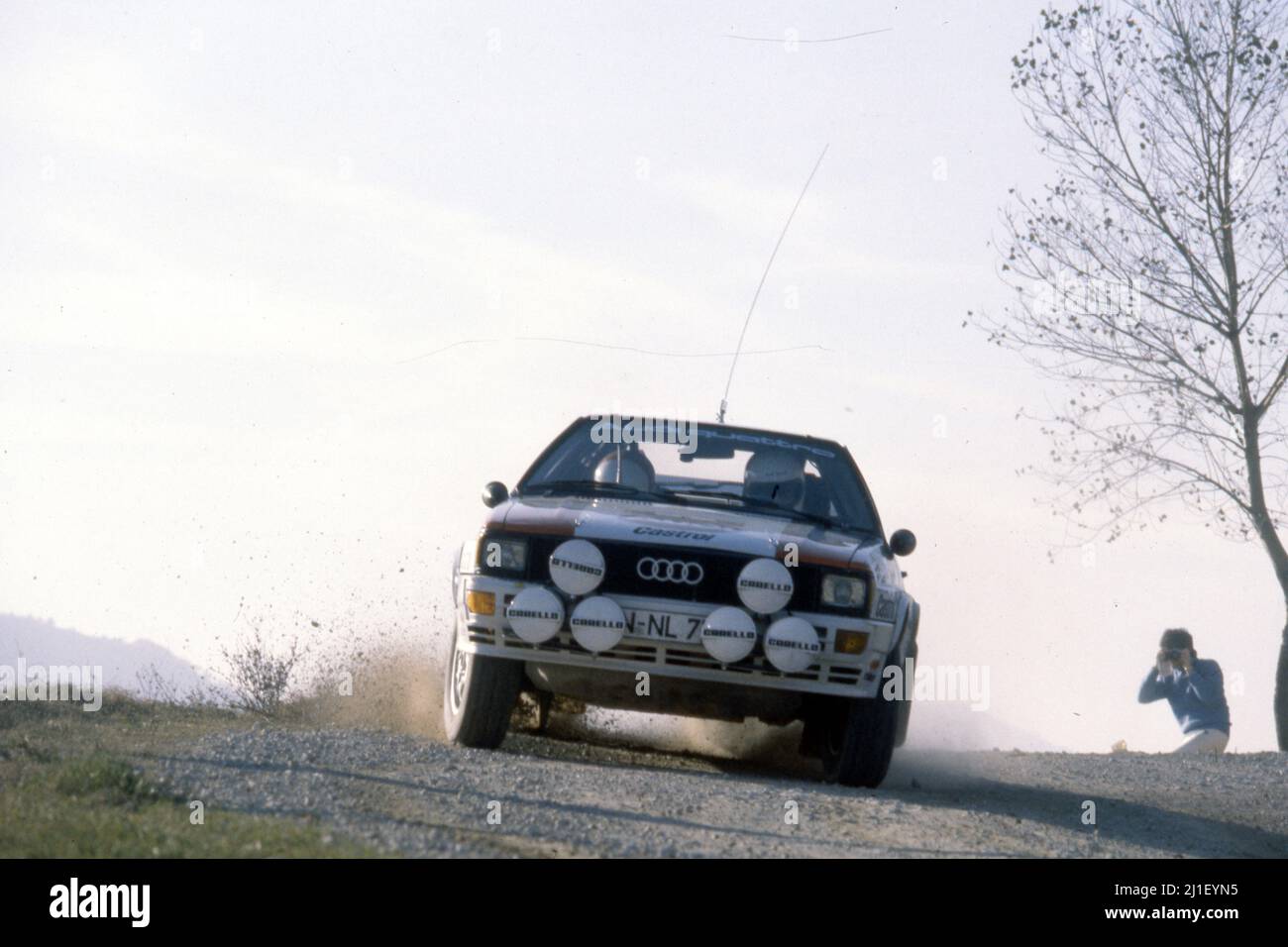 Michele Cinotto (ITA) Emilio Radaelli (ITA) Audi Quattro Gr4 Audi Sport ...