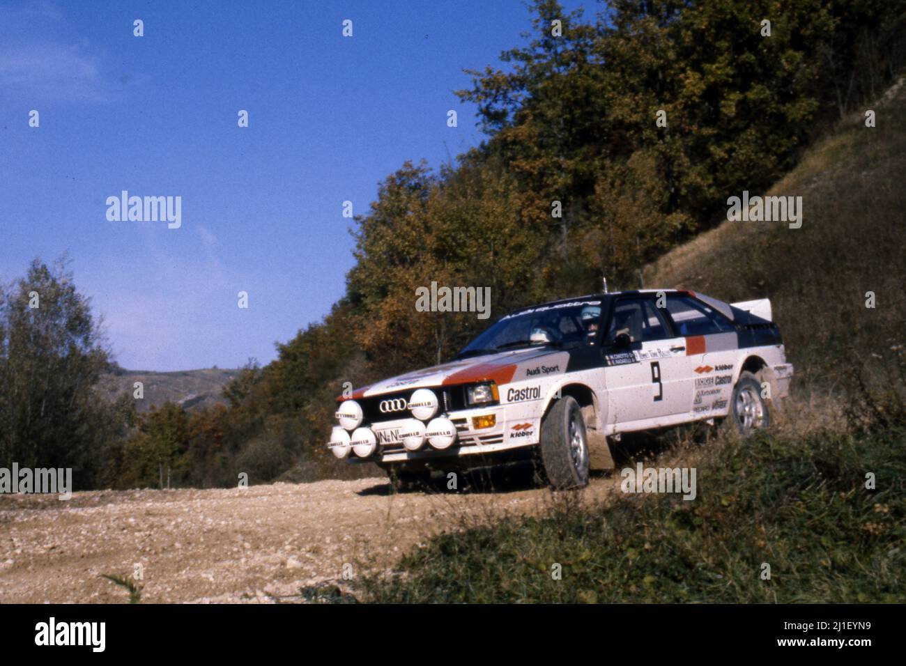 Michele Cinotto (ITA) Emilio Radaelli (ITA) Audi Quattro Gr4 Audi Sport ...