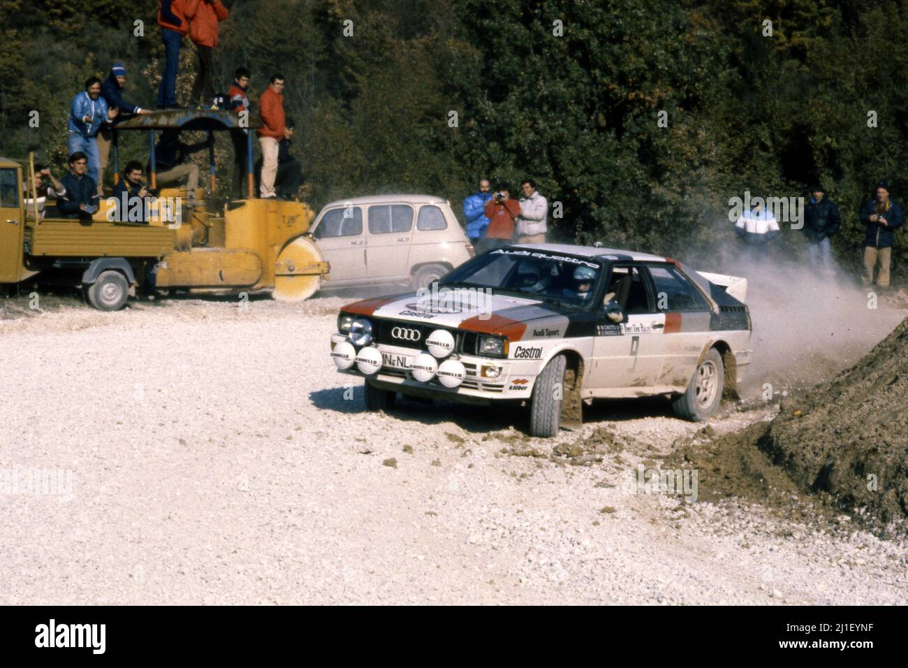 Michele Cinotto (ITA) Emilio Radaelli (ITA) Audi Quattro Gr4 Audi Sport ...
