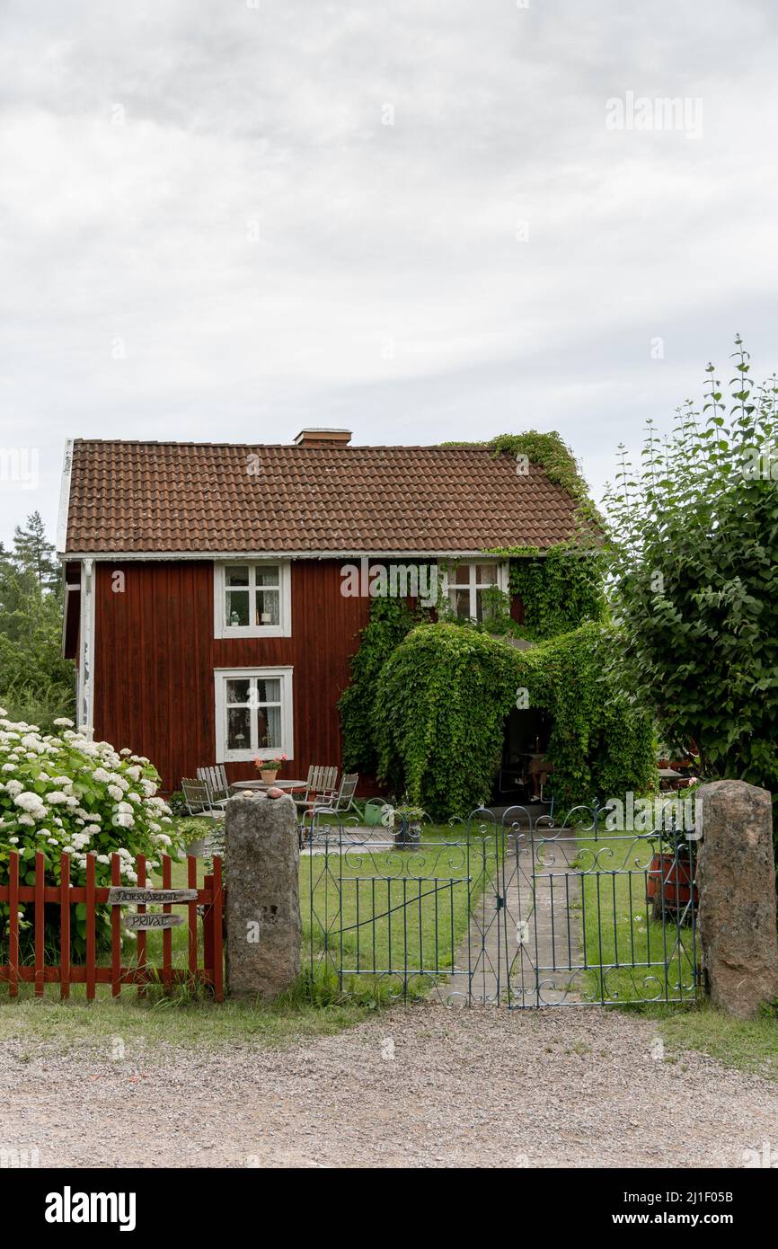 cute little frame house in sweden known from the children's series The ...