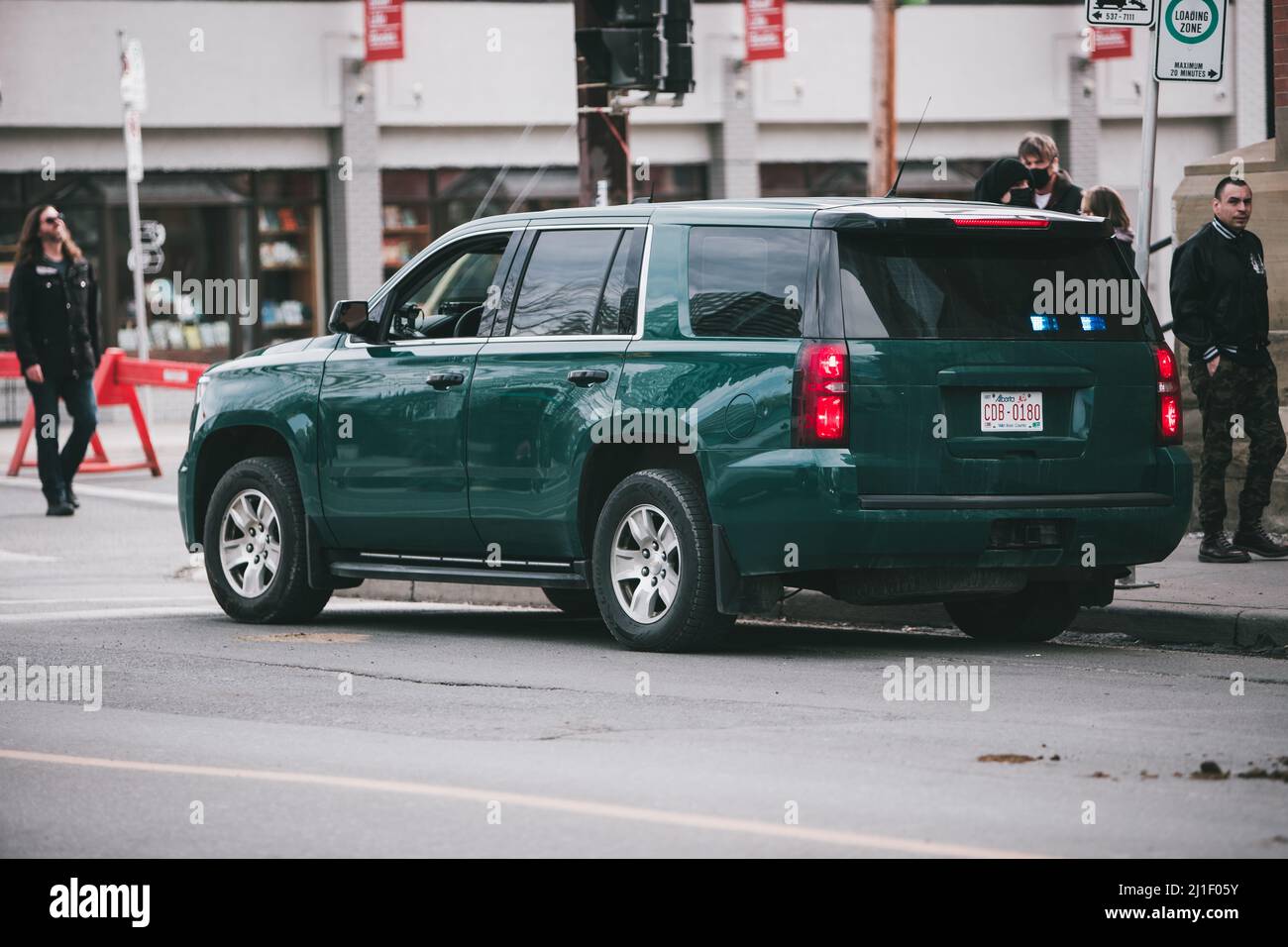 Unmarked canadian police car hi-res stock photography and images - Alamy