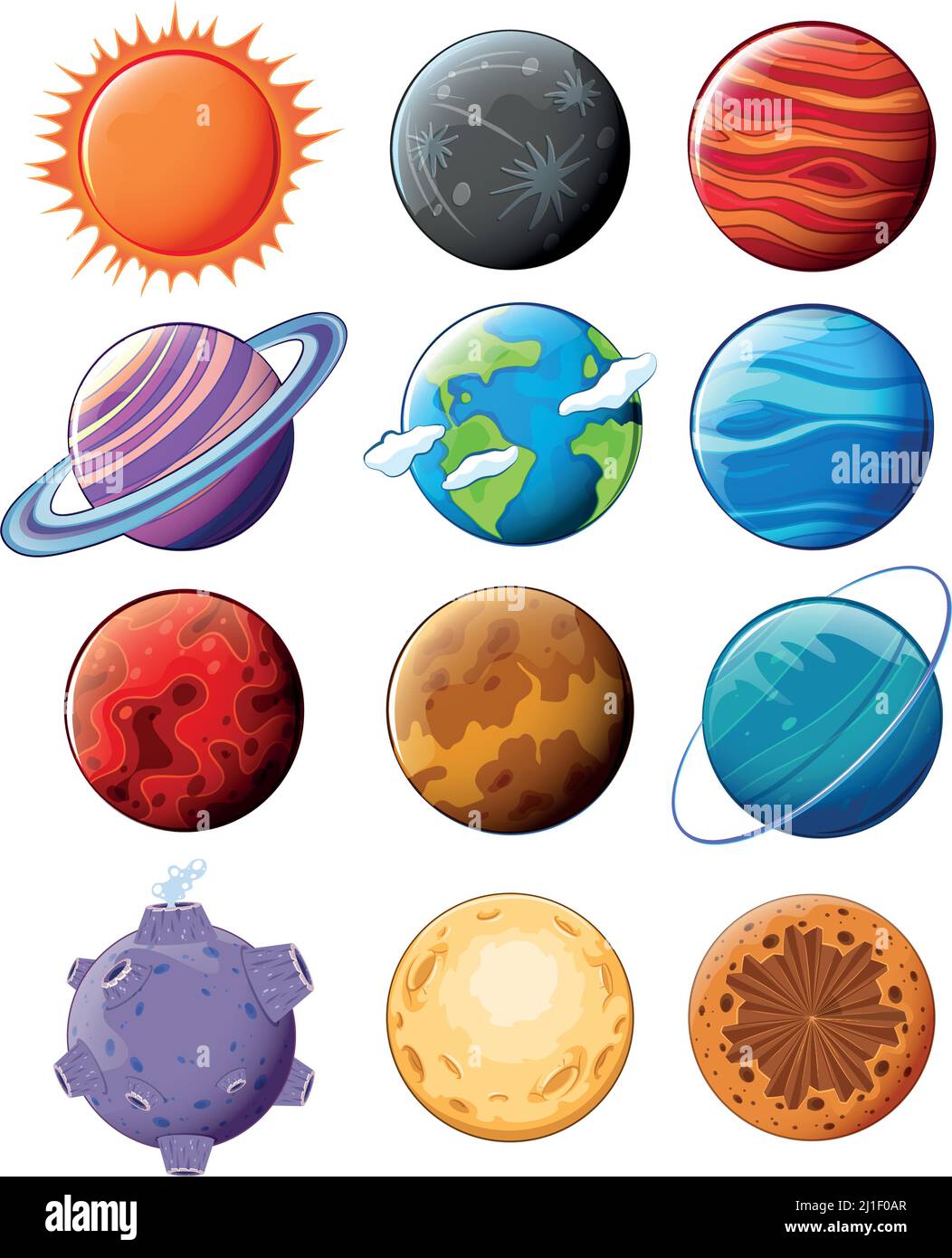 Planets In The Galaxy Illustration Stock Vector Image Art Alamy planets-in-the-galaxy-illustration-stock-vector-image-art-alamy