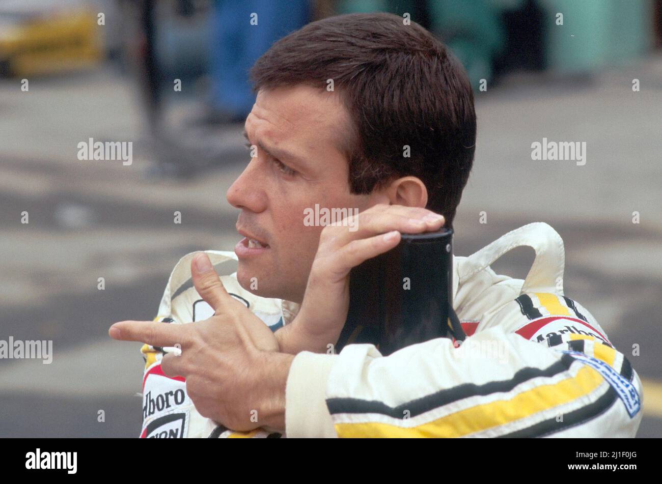 Patrick Tambay (FRA) Theodore Ford Stock Photo - Alamy