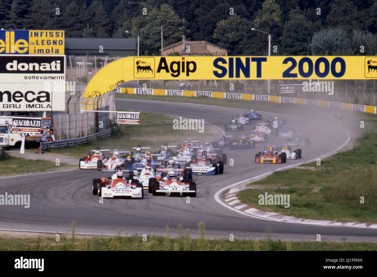 Mauro Baldi (ITA) March 813 Alfa Romeo Novamotor Euroracing 1st ...