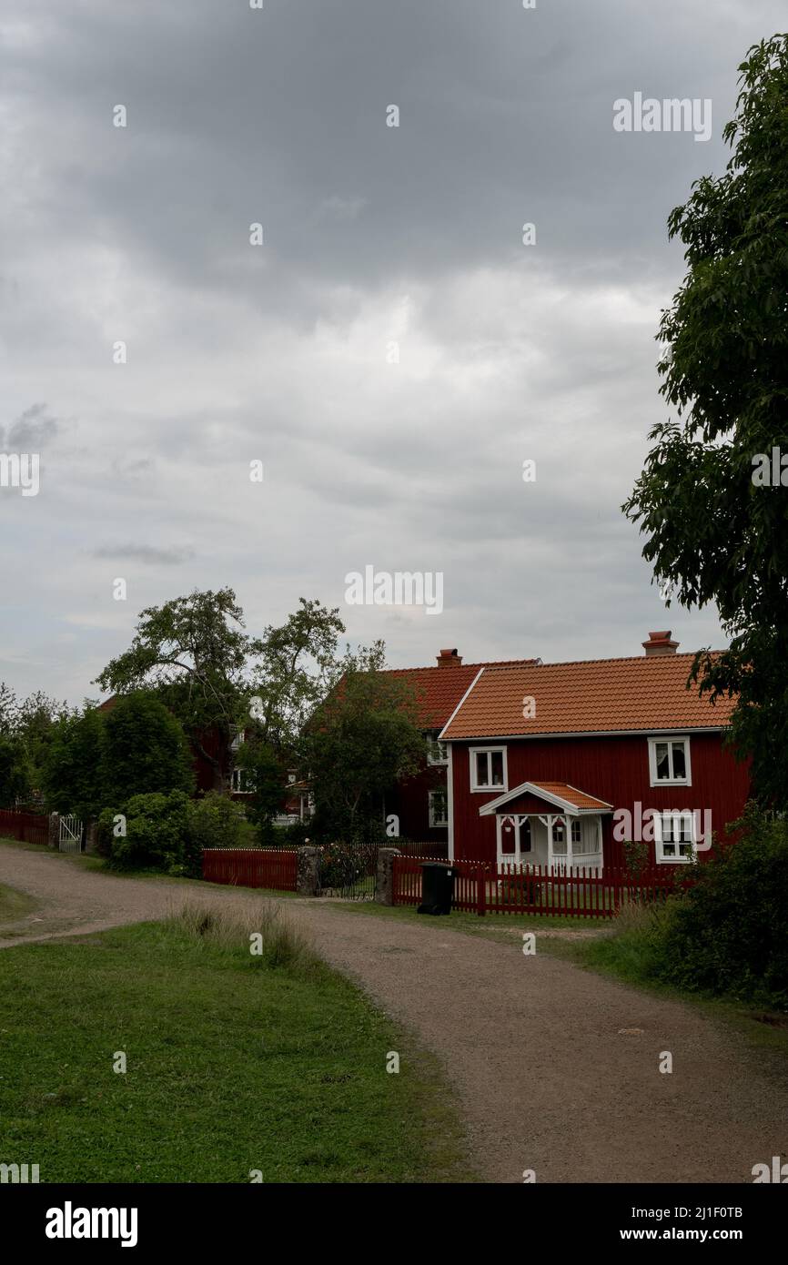 cute little frame house in sweden known from the children's series The ...