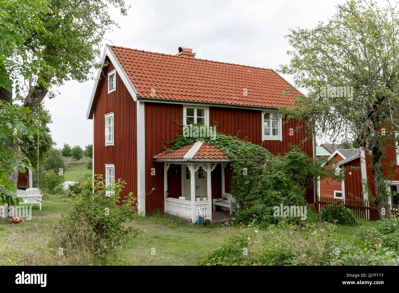 cute little frame house in sweden known from the children's series The ...