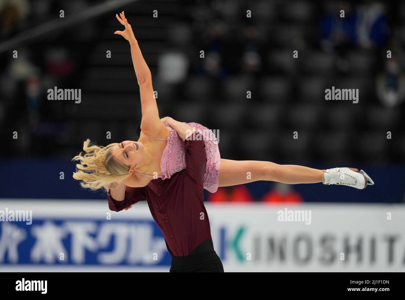 Sud de France Arena, Montpellier, France. 25th Mar, 2022. Holly Harris ...