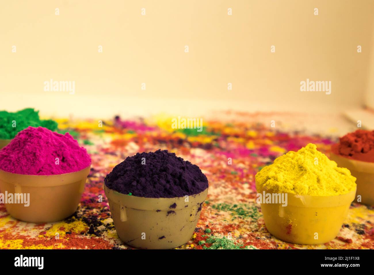 Various gulal (abir) used in holi celebration in India. Gulal or Abir ...