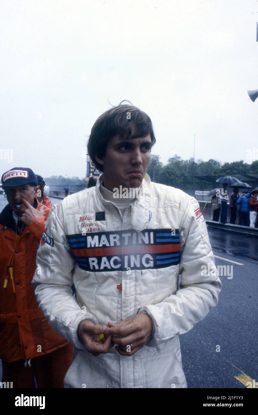 Eddie Cheever (USA) Lancia Martini Racing Stock Photo - Alamy