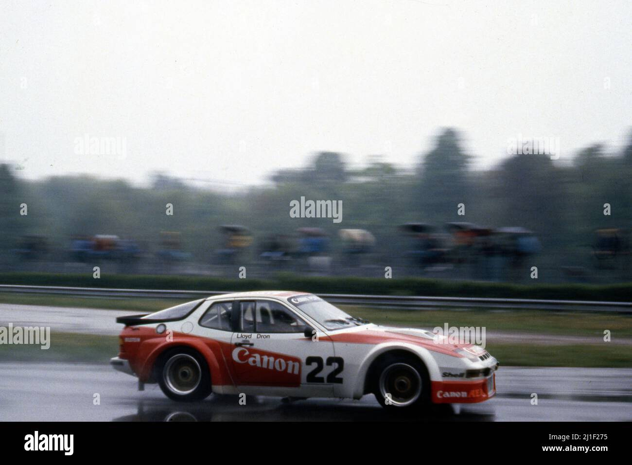 Richard Lloyd (GBR) Tony Dron (GBR) Porsche 924 Carrera GTR CL GT Canon ...