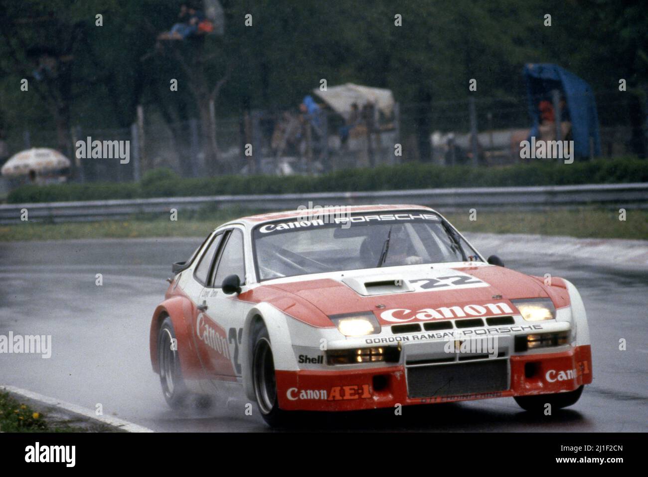 Richard Lloyd (GBR) Tony Dron (GBR) Porsche 924 Carrera GTR CL GT Canon ...