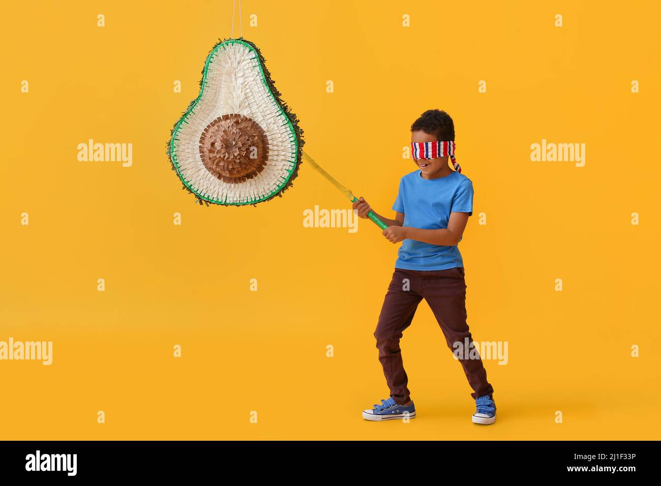 Pinata breaking hi-res stock photography and images - Alamy