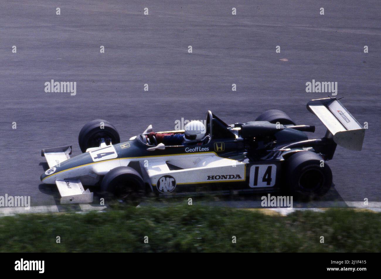 Geoff Lees (GBR) Ralt RH6/81 Honda 2nd position Stock Photo - Alamy