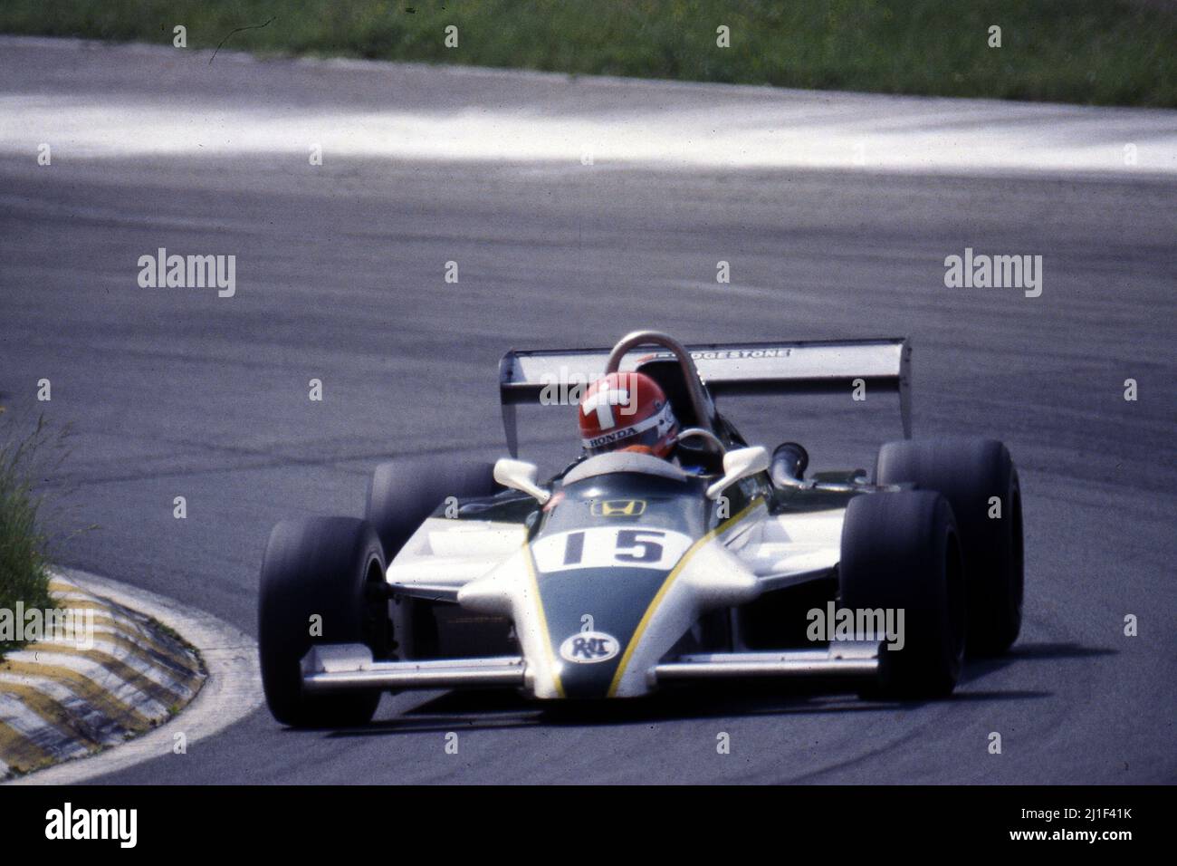 Mike Thackwell (NZ) Ralt RH6/81 Honda Stock Photo - Alamy