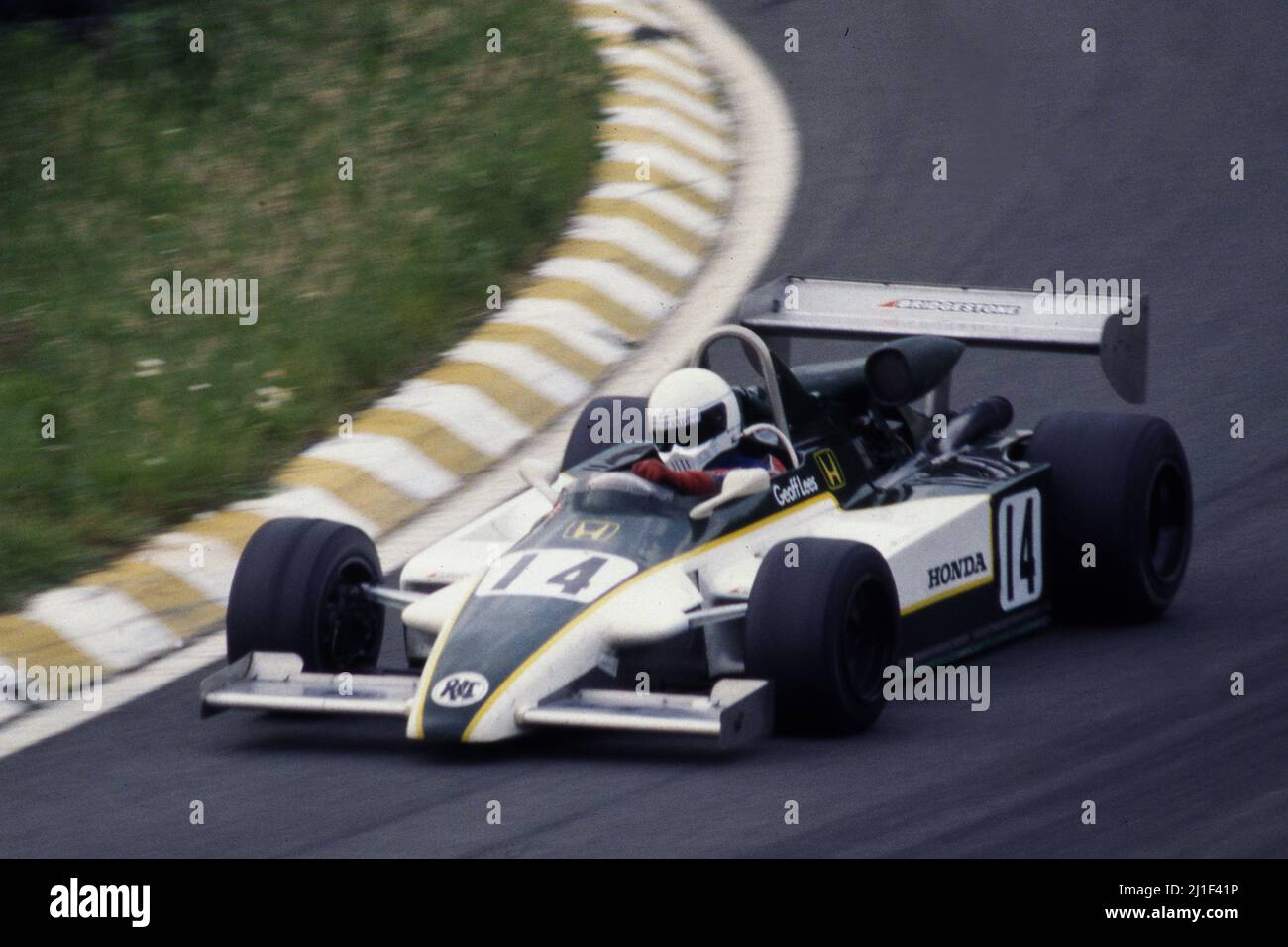 Geoff Lees (GBR) Ralt RH6/81 Honda 2nd position Stock Photo - Alamy