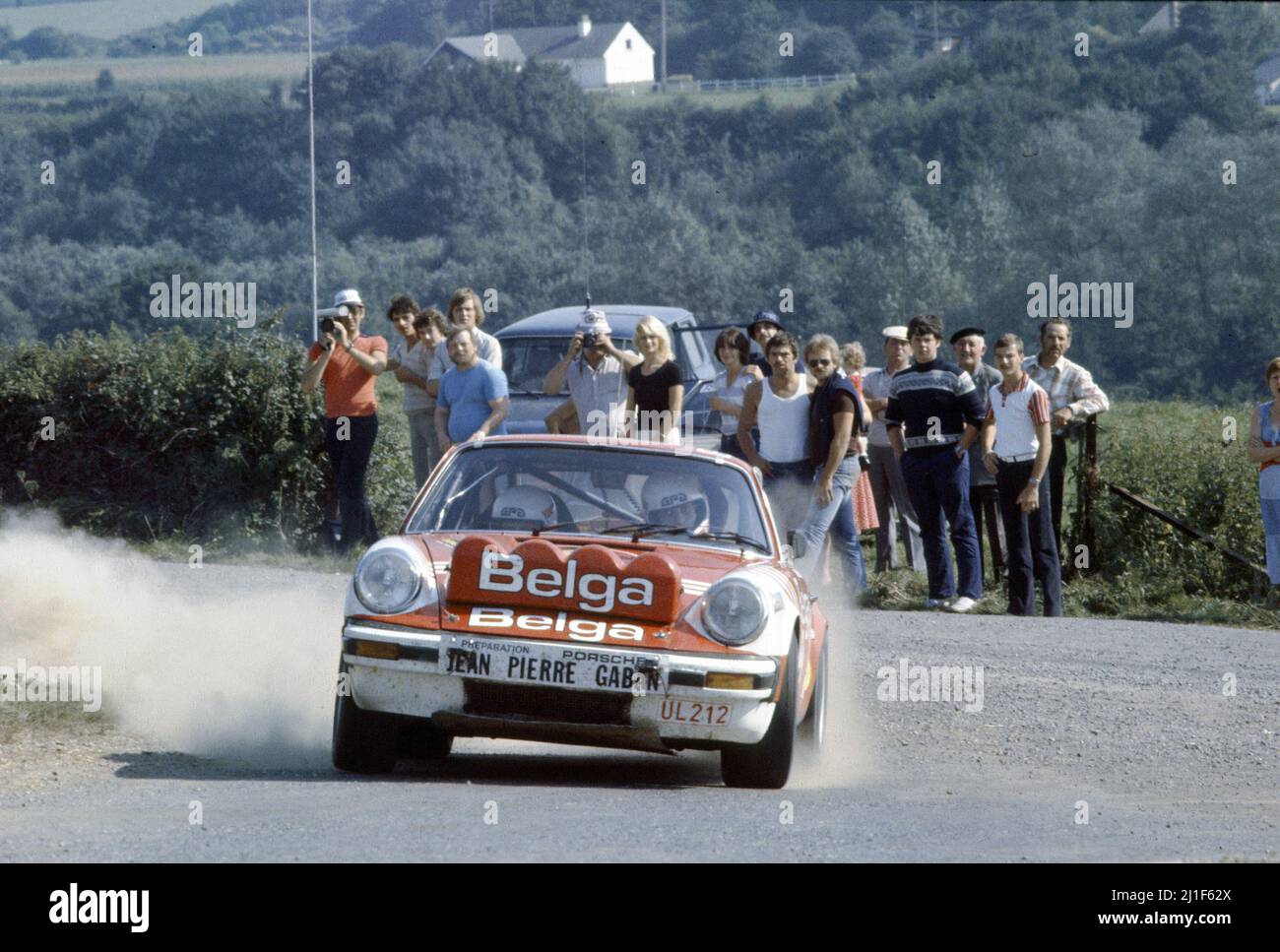 Marc Duez (BEL) Willy Lux (BEL) Porsche 911 SC Gr4 Belga Team Gaban ...
