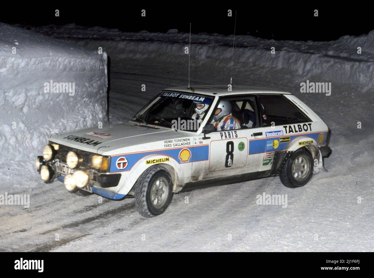 Henri Toivonen (FIN) Fred Gallagher (GBR) Talbot Sunbeam Lotus Gr2 ...