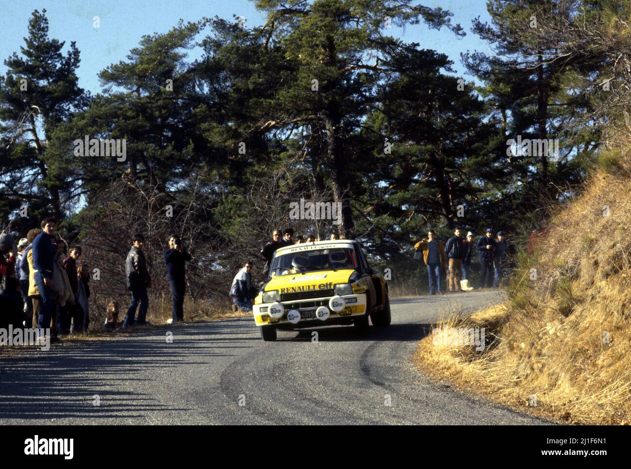 Jean Ragnotti (FRA) Jean Marc Andrie (FRA) Renault 5 Turbo Gr4 Renault ...