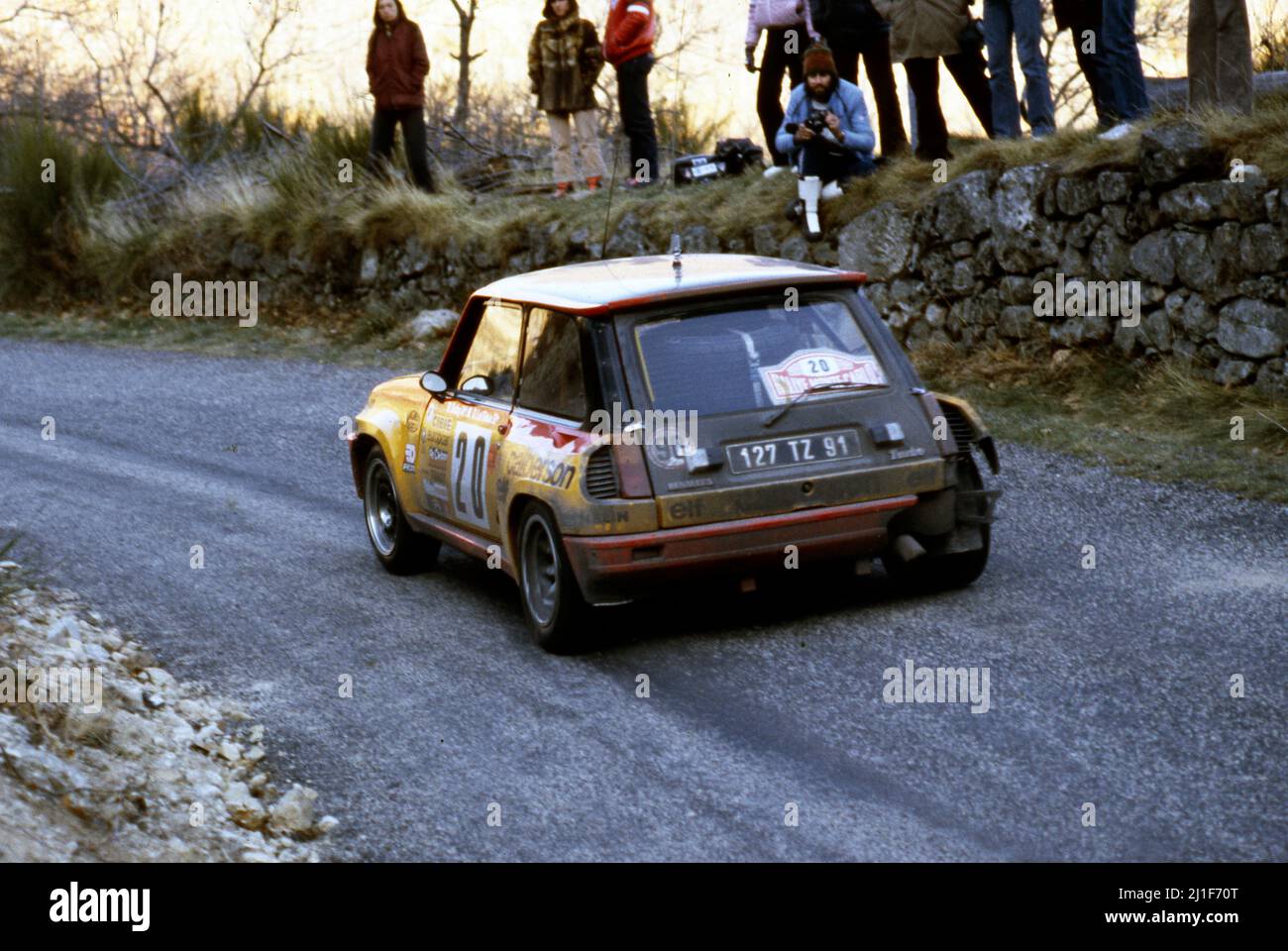 Bruno Saby (FRA) Daniel Le Saux (FRA) Renault 5 Turbo Gr4 Calberson ...