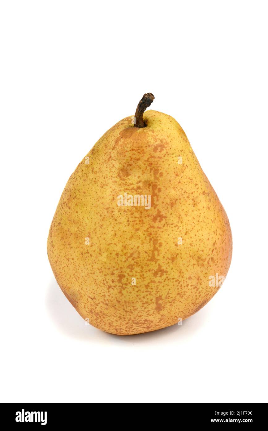 Pears isolated on white background. Pears macro studio photo. High ...