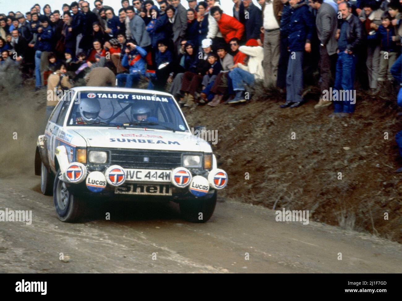 Henri Toivonen (FIN) Fred Callagher (GBR) Talbot Sumbeam Lotus Gr2 2nd ...