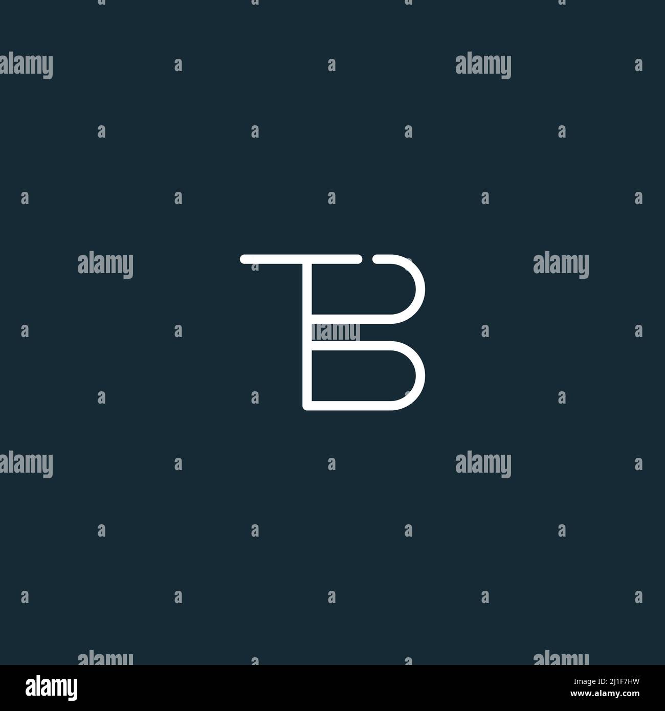 TB or BT letters Initial icons monogram vector inspiration logo design ...