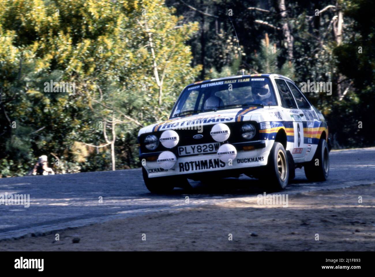 Ari Vatanen (FIN) David Richards (GBR) Ford Escort RS Gr4 Rothmans ...
