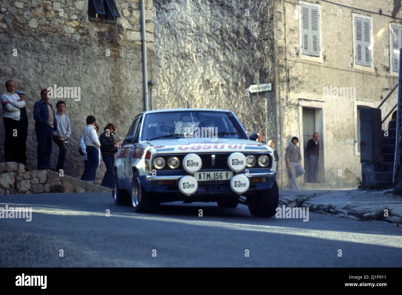 Tony Kaby (GBR) Rob Arthur (GBR) Datsun 160J Gr2 Stock Photo - Alamy