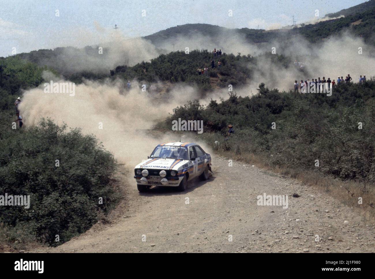 Ari Vatanen (FIN) David Richards (GBR) Ford Escort RS Gr4 Rothmans 1st ...