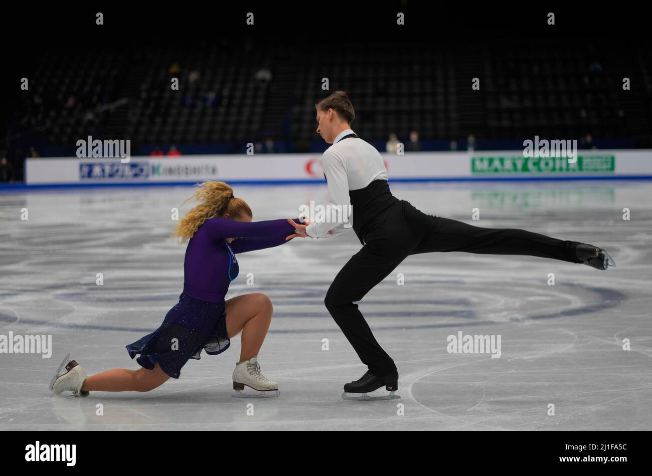 Sud de France Arena, Montpellier, France. 25th Mar, 2022. Maria Sofia ...