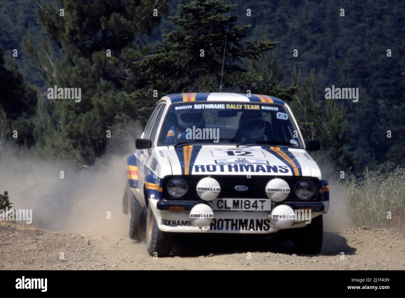Malcolm Wilson (GBR) Terry Harryman (GBR) Ford Escort RS Gr4 Rothmans ...