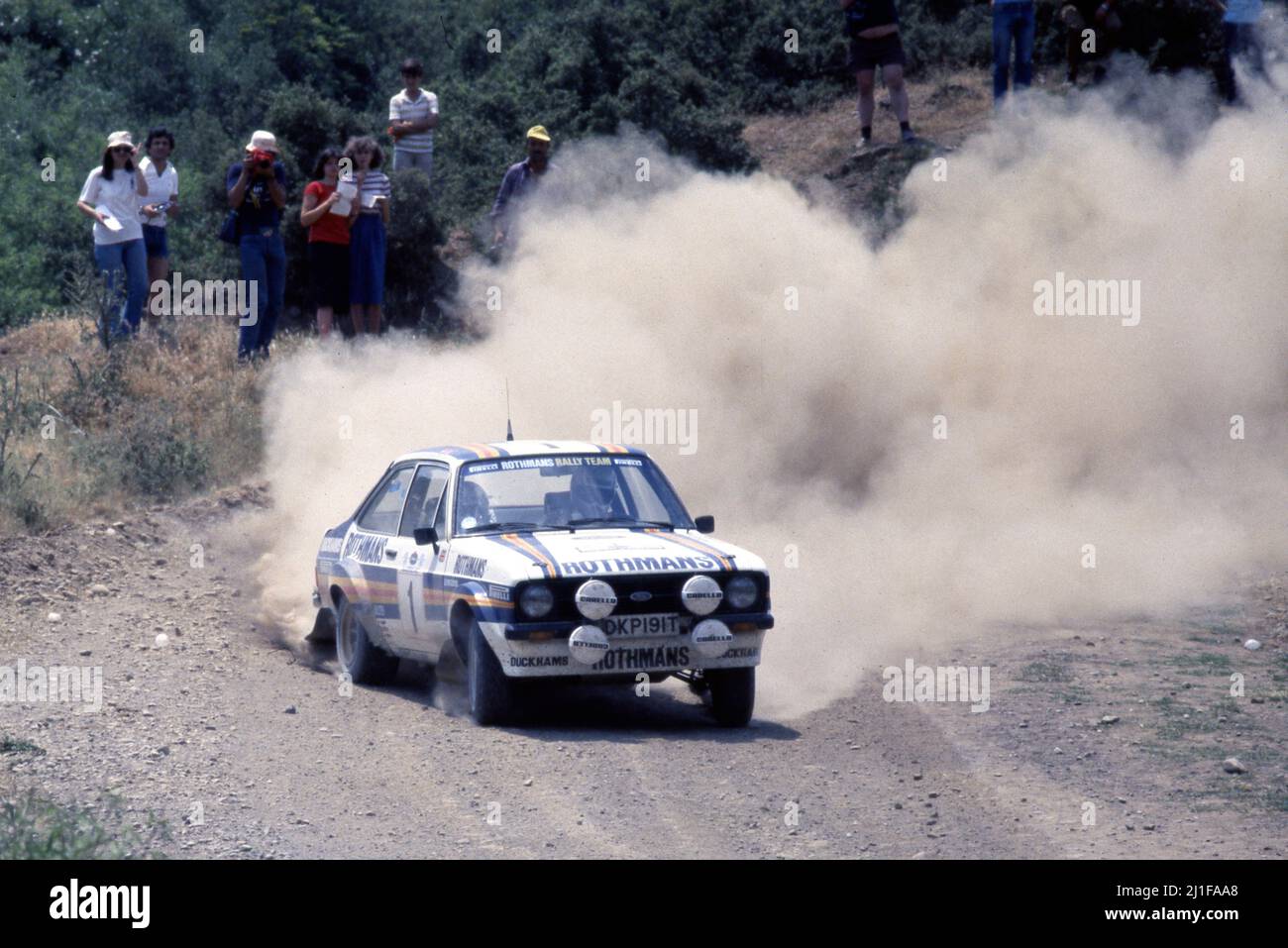 Ari Vatanen (FIN) David Richards (GBR) Ford Escort RS Gr4 Rothmans ...