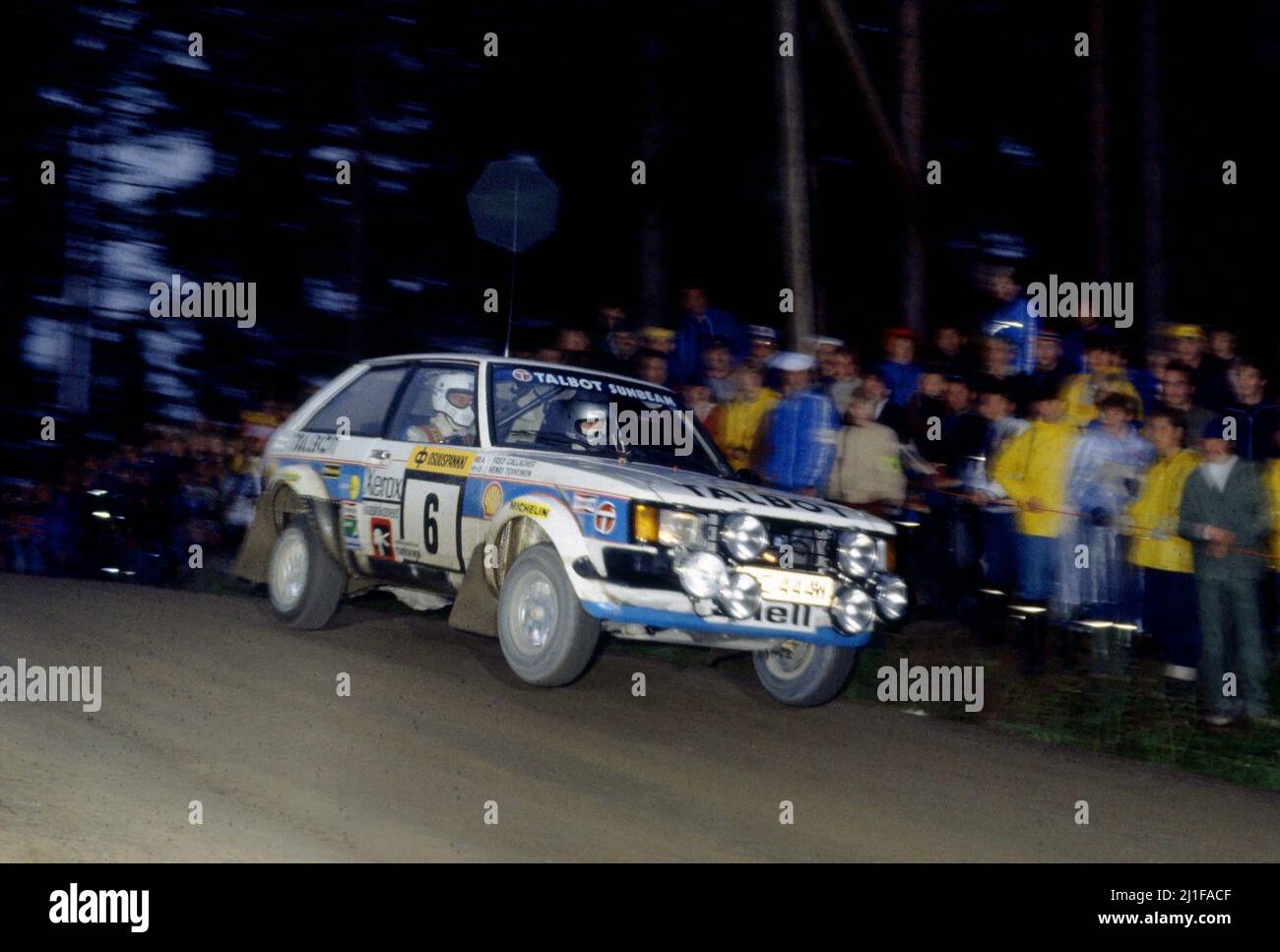 Henri Toivonen (FIN) Fred Gallagher (GBR) Talbot Sunbeam Lotus Gr2 ...