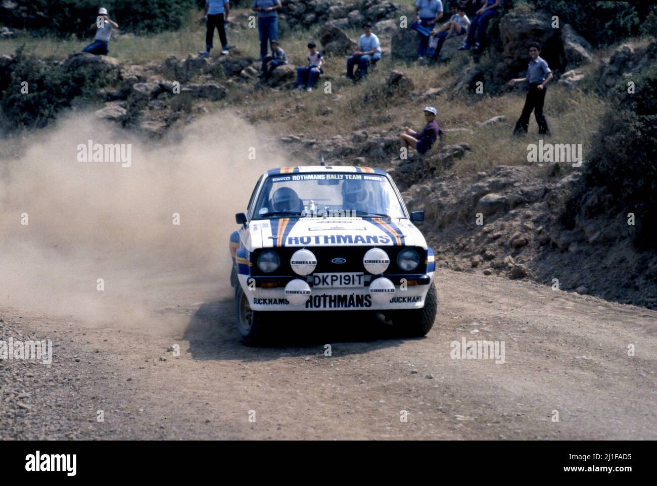 Ari Vatanen (FIN) David Richards (GBR) Ford Escort RS Gr4 Rothmans ...