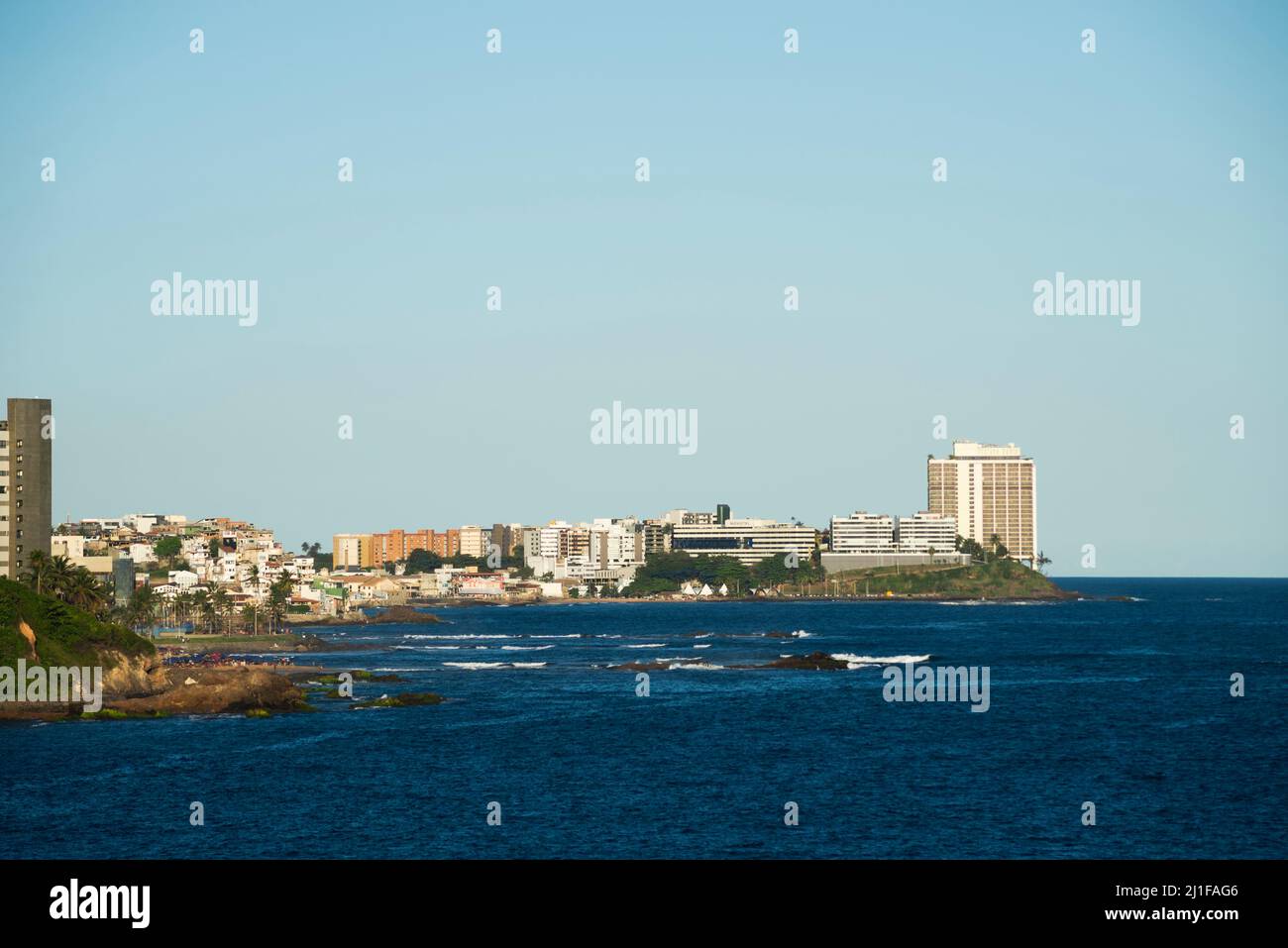 Blue ocean with waves hi-res stock photography and images - Alamy