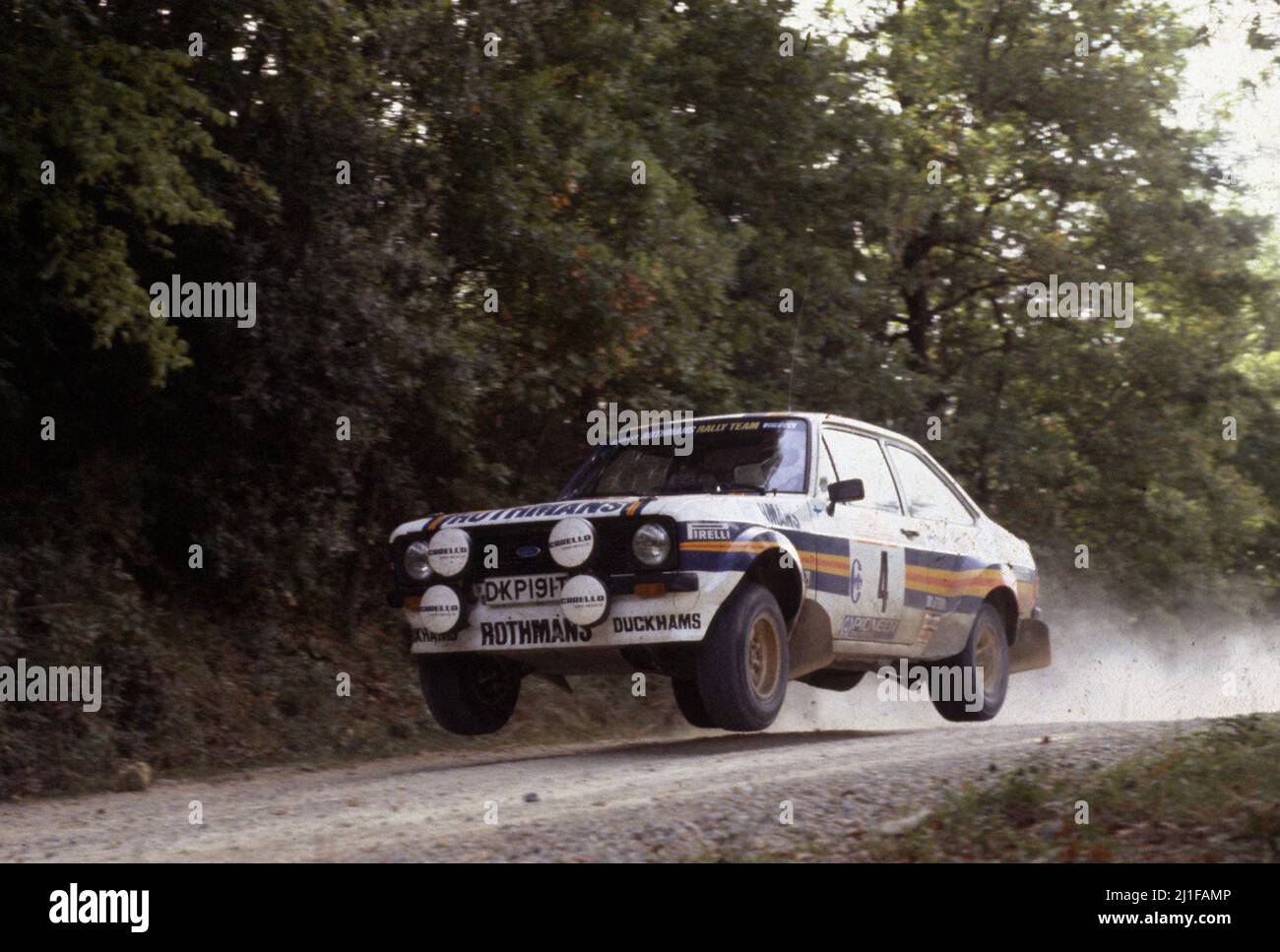 Ari Vatanen (FIN) David Richards (GBR) Ford Escort RS Gr4 Ford Rothmans ...