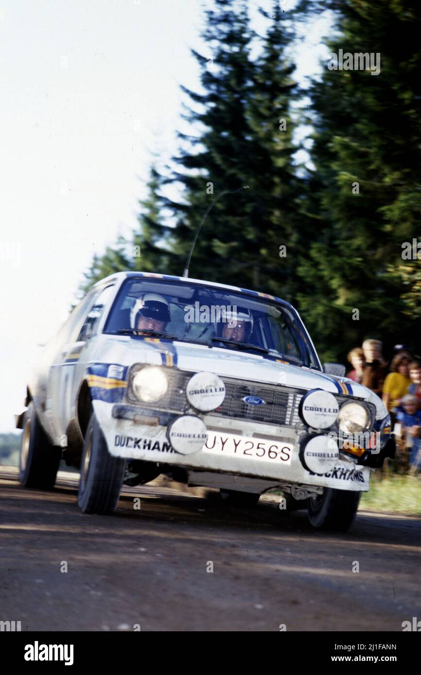 Pentti Airikkala (FIN) Risto Virtanen (FIN) Ford Escort RS Gr4 Ford ...